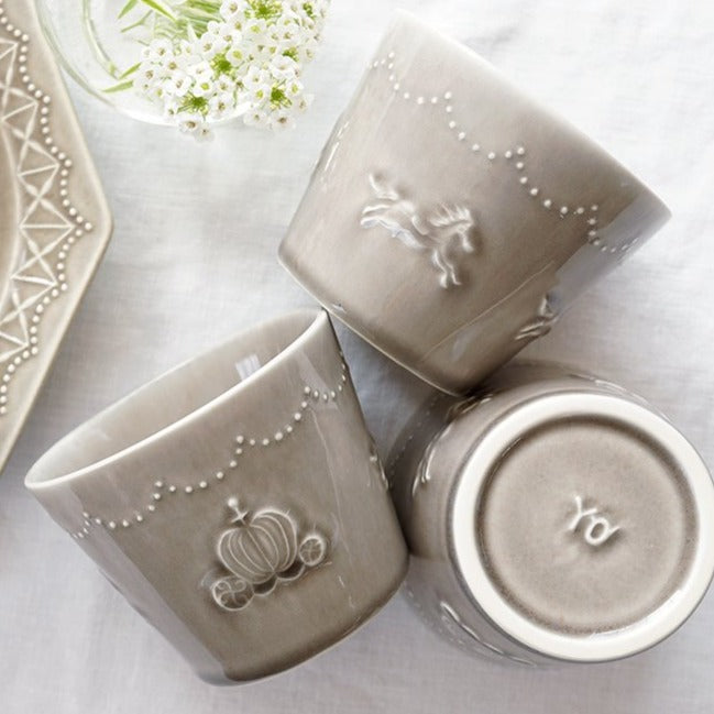 Mashiko Ware Merry-go-round cup – little sure thing